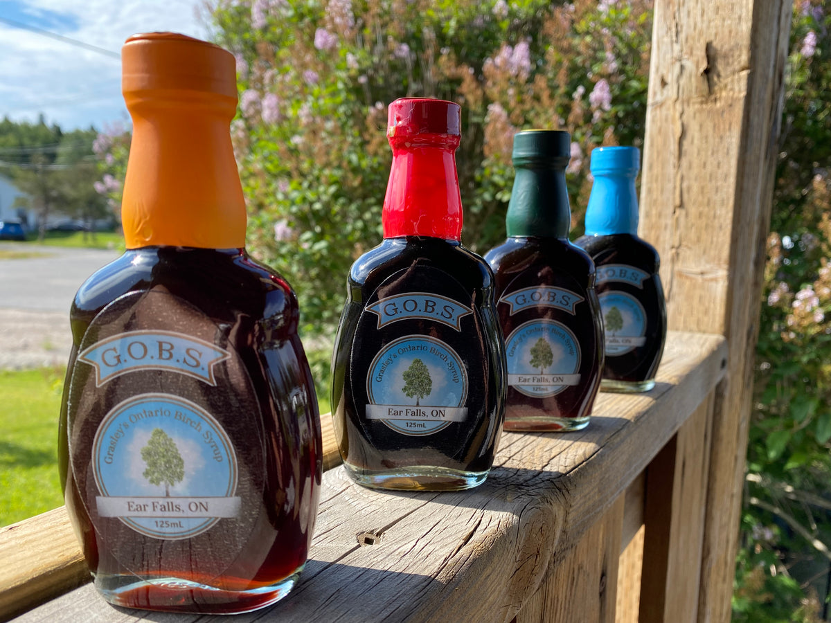 GOBS Birch Syrup 125ML – Grasley's Ontario Birch Syrup